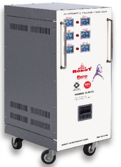 Ổn Áp 15KVA Output:200V-220V-380V ROBOT